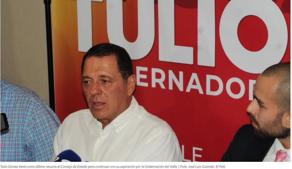 Tulio Gómez No Será Candidato A La Gobernación Del Valle Consejo De